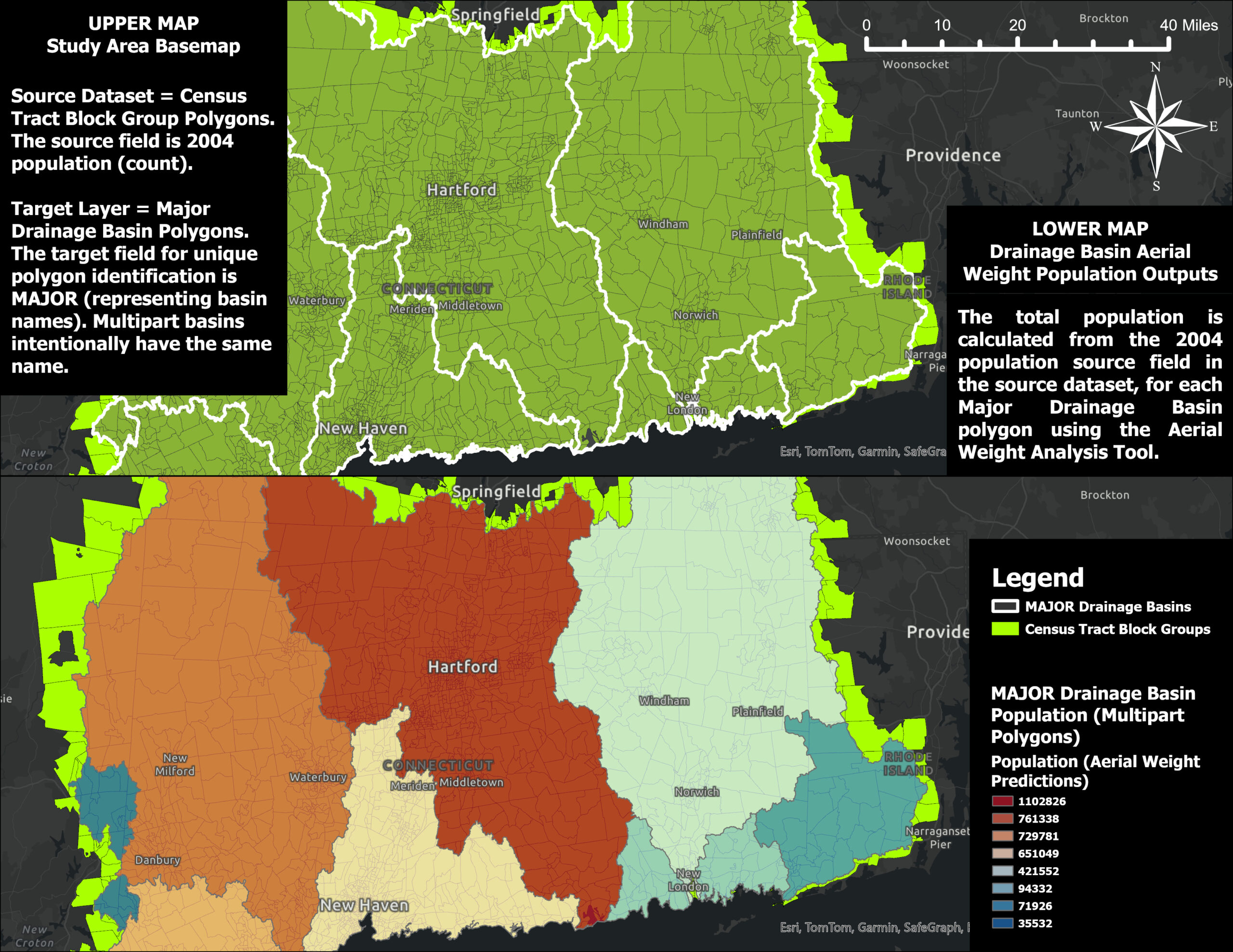 Aerial Weight Python Toolbox – GIS Hotspot