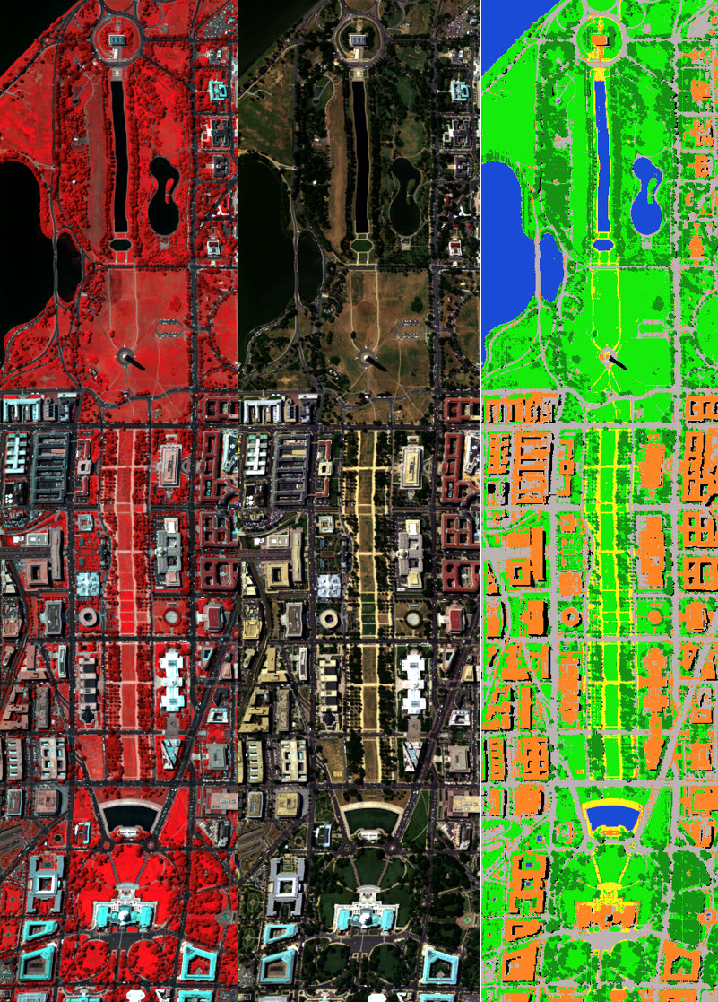 Land Classification using Hyperspectral Imagery, DC Mall – GIS Hotspot