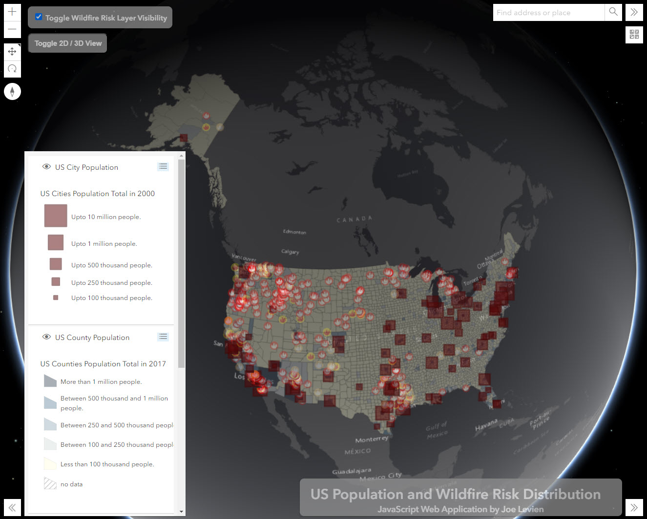 Real Time Wildfire Monitoring and JavaScript – GIS Hotspot